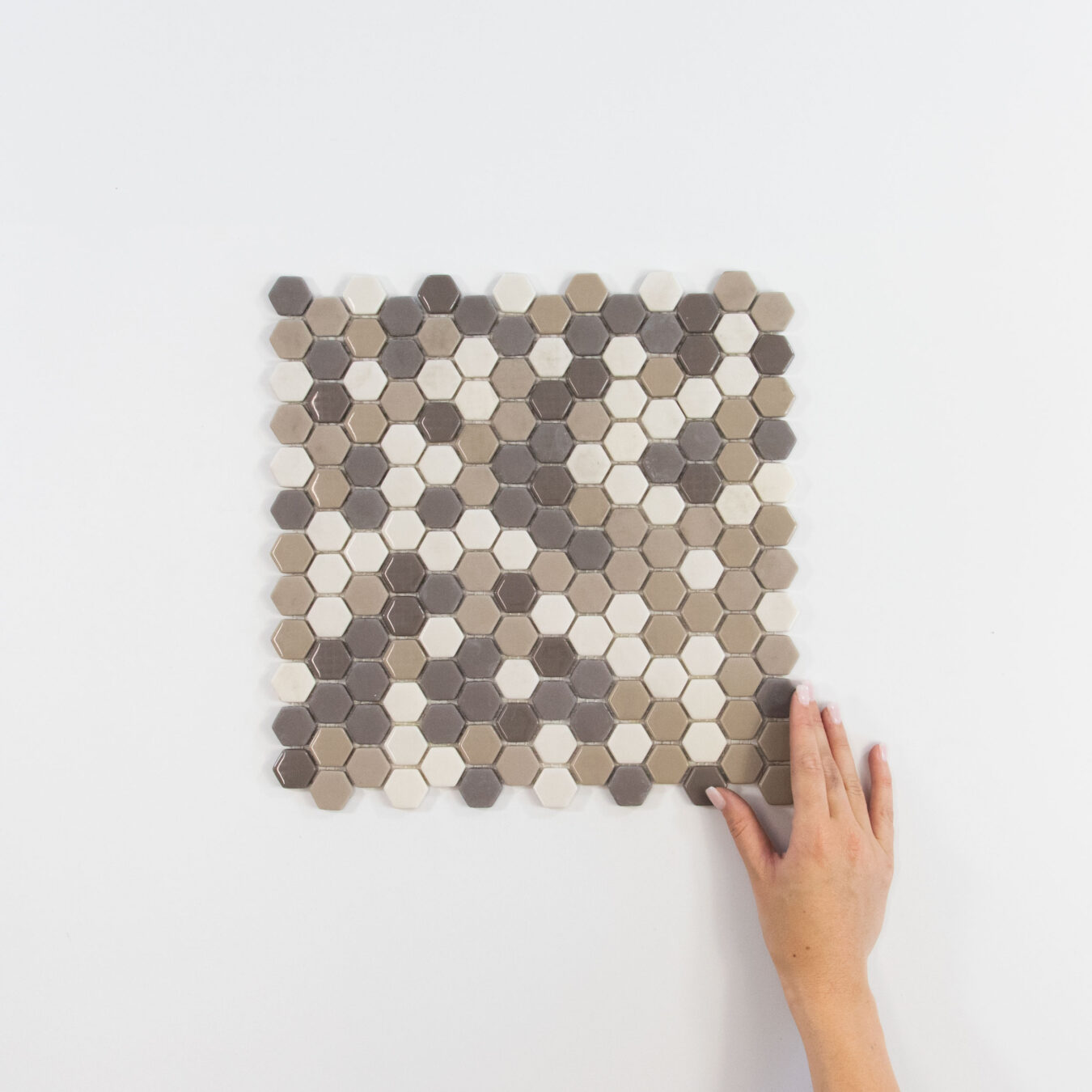 Conazzo Grey Matt - 600x600 | Elegance Tiles