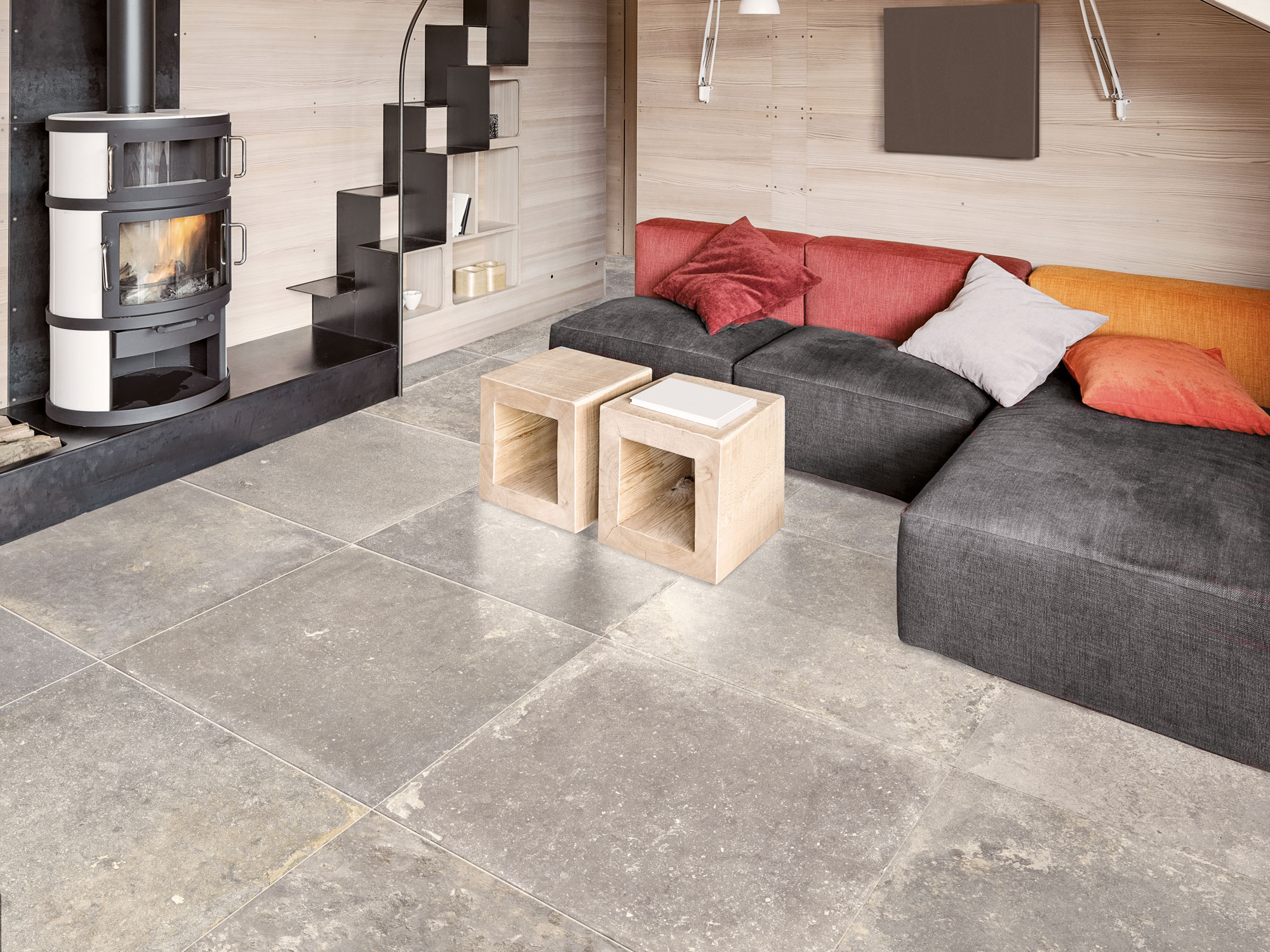 Stone Pit Rain Natural - 600x600 - Elegance Tiles