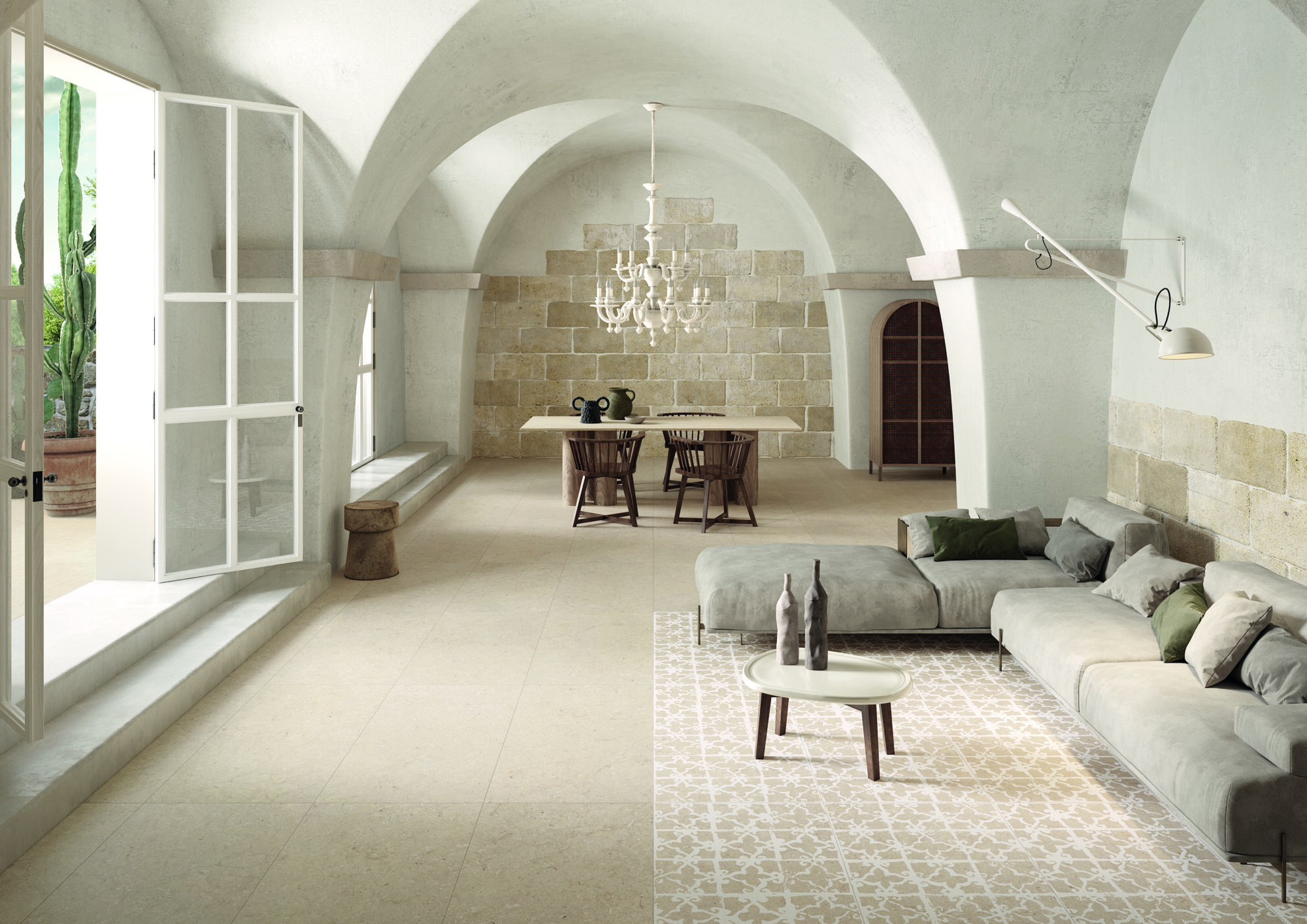 Poetry Stone Beige P-Tech Natural - 600x1200 | Elegance Tiles