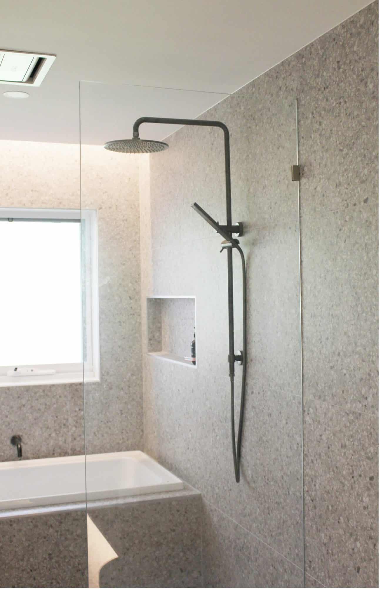 Modern Terazzo Bathroom - Renovation Project | Elegance Tiles