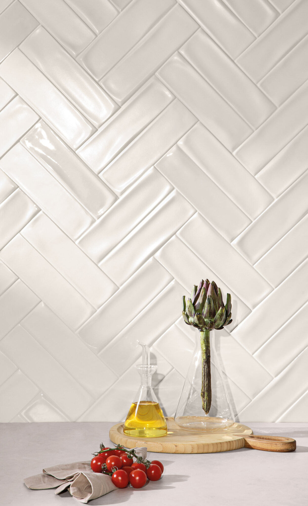 Vivant Blanc Gloss - 70x244 | Elegance Tiles